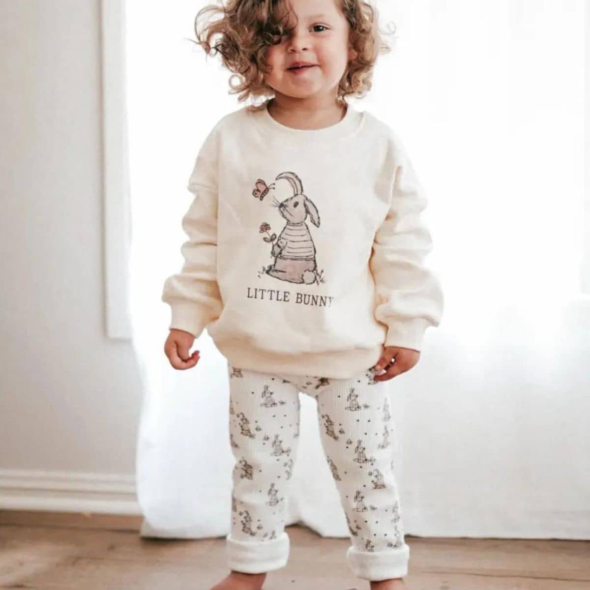 Bencer & Hazelnut Pattern Leggings - Little Bunnies – babyshop